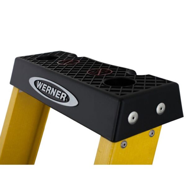 Werner Trade Fibreglass Stepladder 2 Tread Platform - Ladders4Sale