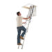 Werner Blue Seal Easy Stow 3 Section Loft Ladder - Ladders4Sale