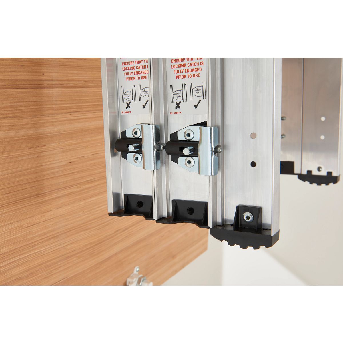 Werner Blue Seal Easy Stow 3 Section Loft Ladder - Ladders4Sale