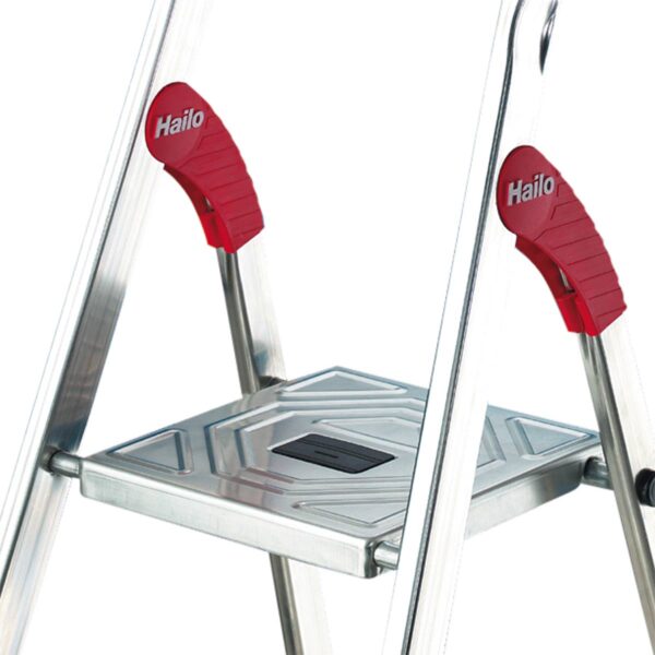 Hailo L60 Aluminium Step Ladders - Free UK Delivery