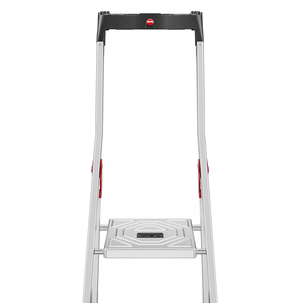 Hailo L60 Aluminium Step Ladders - Free UK Delivery