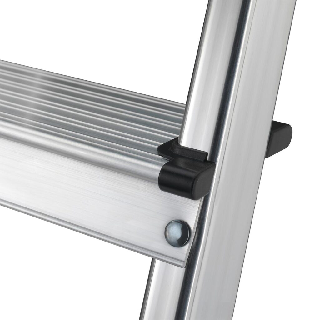 Hailo L60 Aluminium Step Ladders - Free UK Delivery