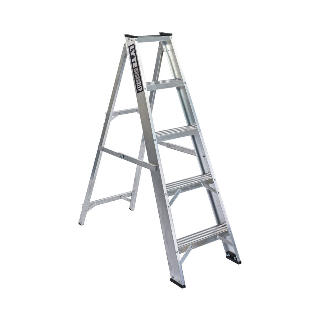 Lyte Class 1 Aluminium Builders Step Ladders - Buy Online
