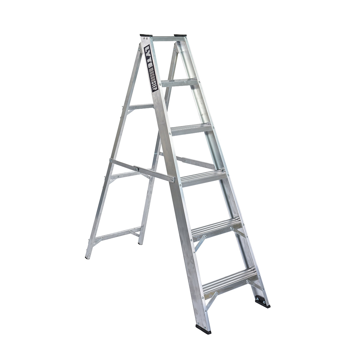 Lyte Class 1 Aluminium Builders Step Ladders - Buy Online