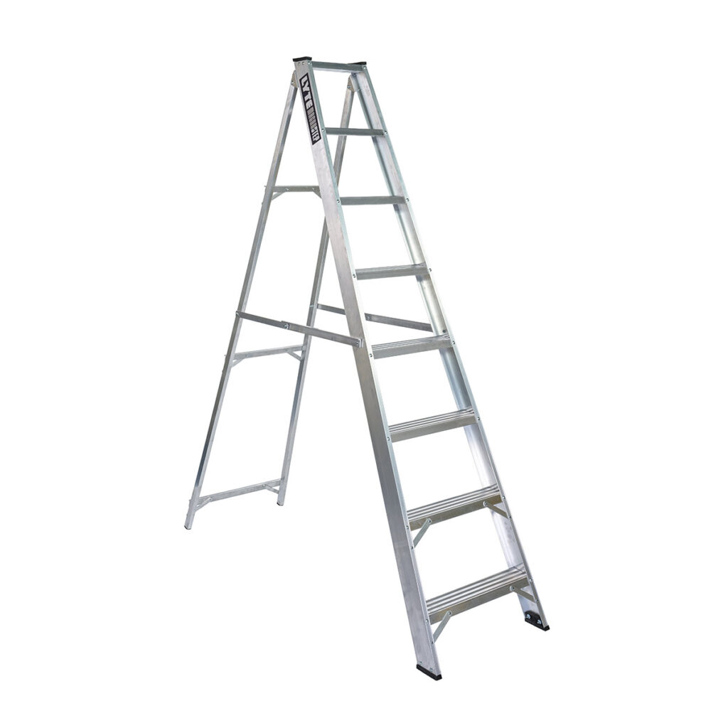 Lyte Class 1 Aluminium Builders Step Ladders - Buy Online