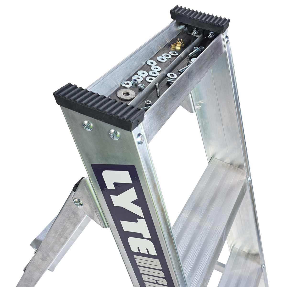 Lyte Class 1 Aluminium Builders Step Ladders - Buy Online