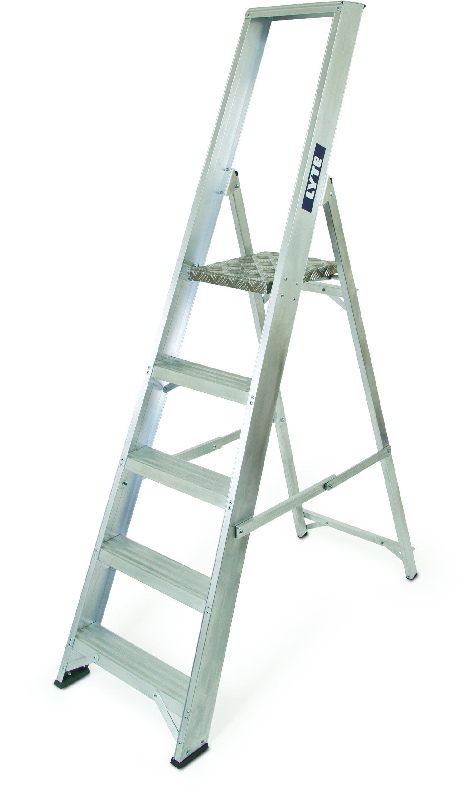 Lyte Class 1 Aluminium Platform Step Ladders | Ladders4Sale