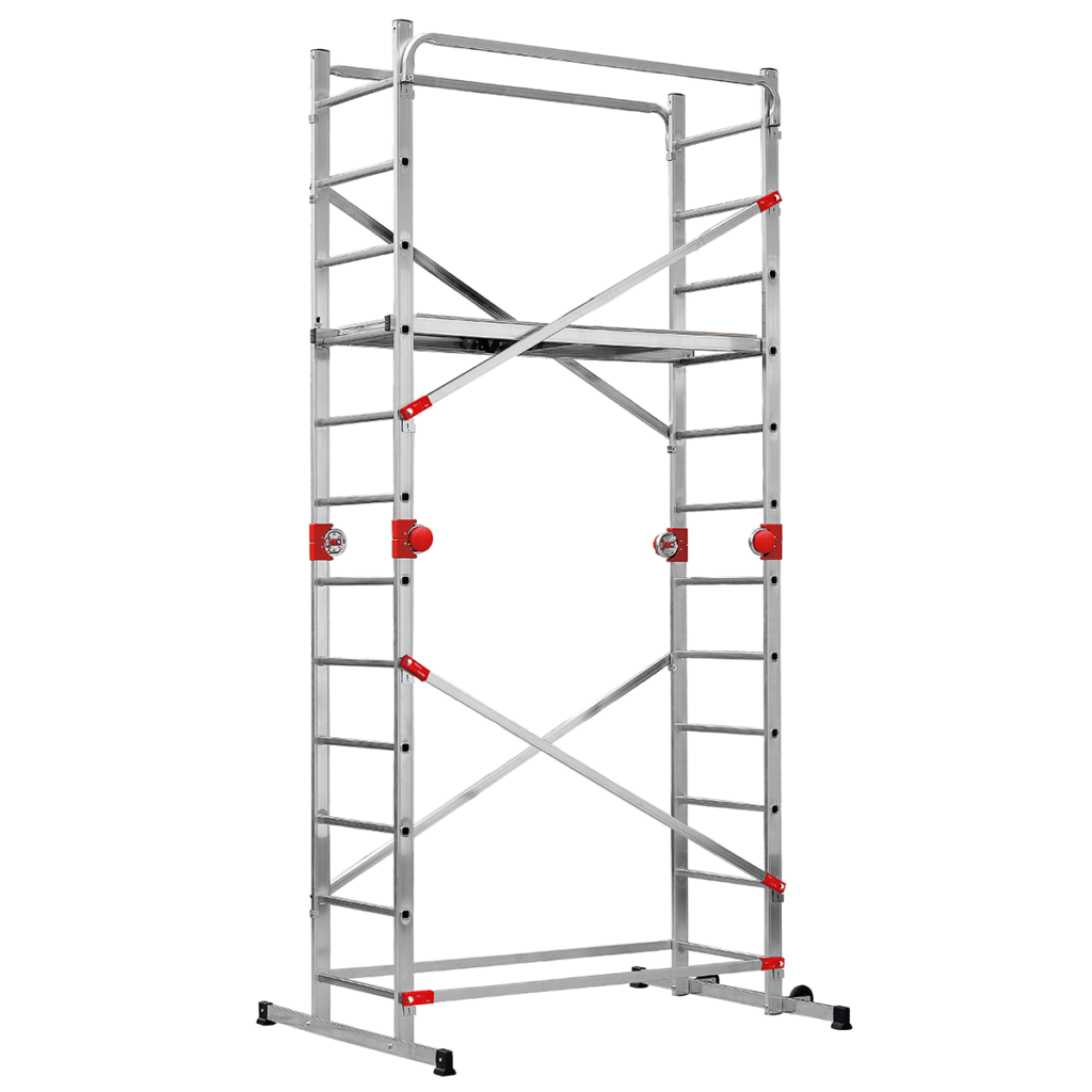 Hailo Multipurpose Scaffolding & Ladder 2 in 1 - Free UK Delivery