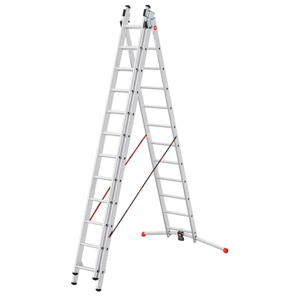 Hailo Pedal Adjustment Combination Ladder | S100 ProfiLOT