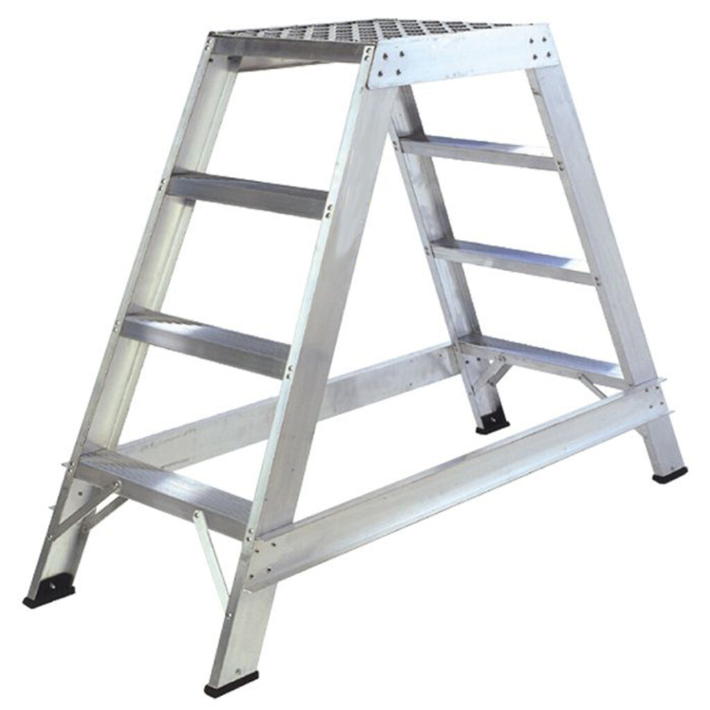 Fixed Non Folding Double Sided Steps - Ladders4Sale
