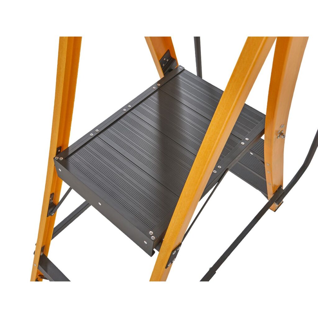 Werner Megastep Series Platform Fibreglass Steps - Ladders4Sale
