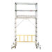 Zarges Aluminium Mobile Telescopic Scaffold Tower - Ladders4Sale