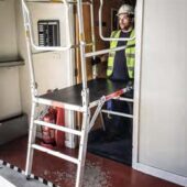 Delta Deck Low Level Podium - Compact Work Platform