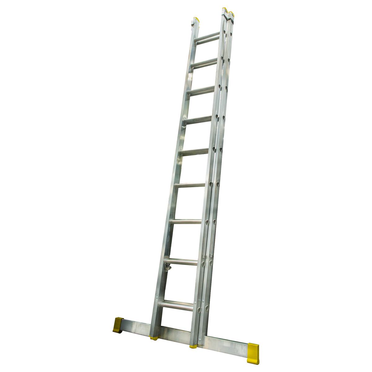Lyte Double Section Trade Professional Aluminium Extension Ladder ...