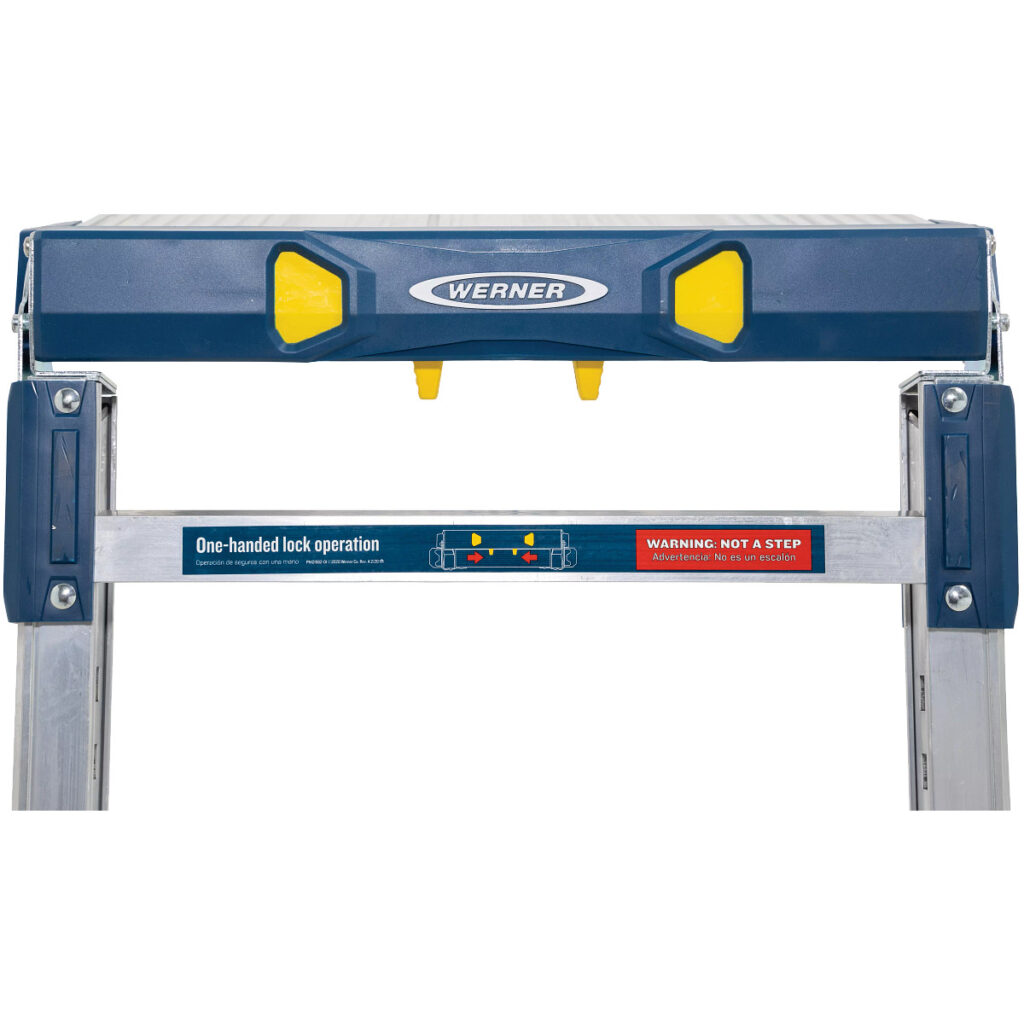 Werner Aluminium Adjustable Pro Work Platform | Ladders4Sale