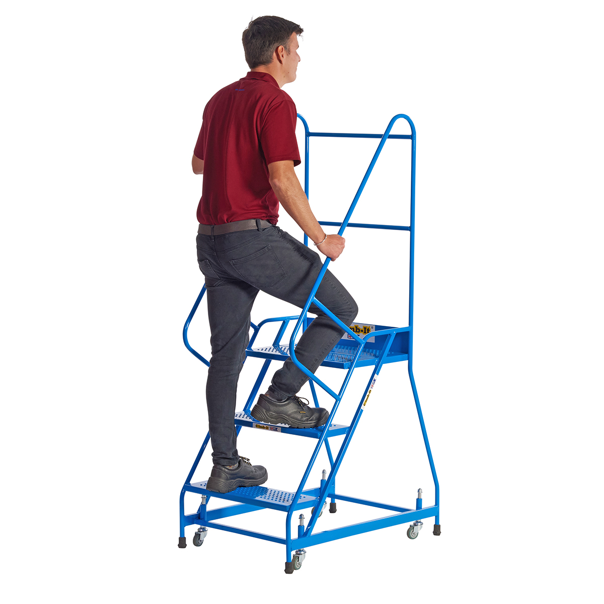 Climb-It Spring Loaded Steps - Ladders4Sale