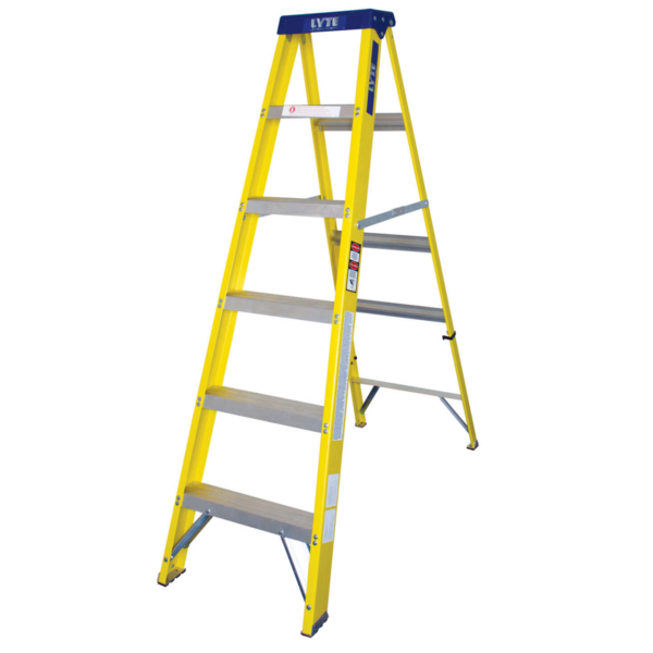 Fibreglass Step Ladders - The Electrician's Choice