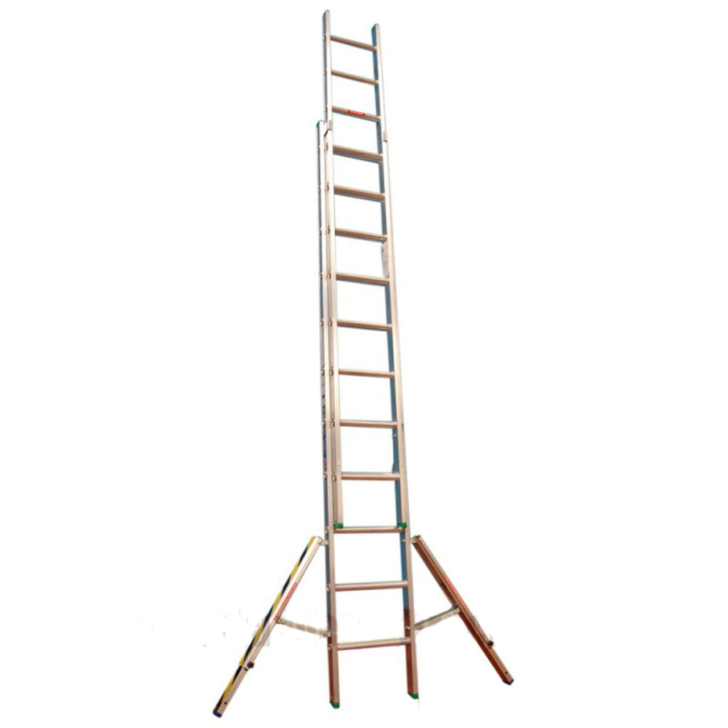 EN131 Professional Aluminium Double Extension Ladder