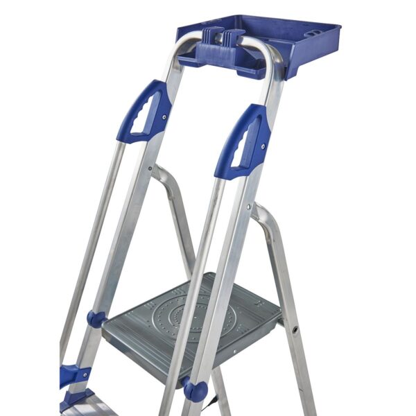Werner Safety Platform Step Ladder with Work Tray