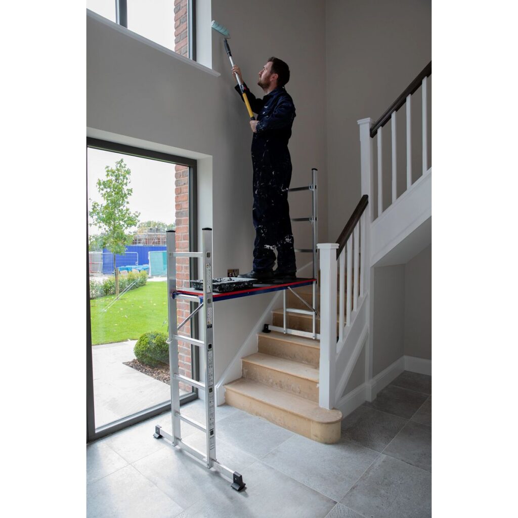 Werner 5 in 1 Combination Ladder with Platform - Ladders4Sale