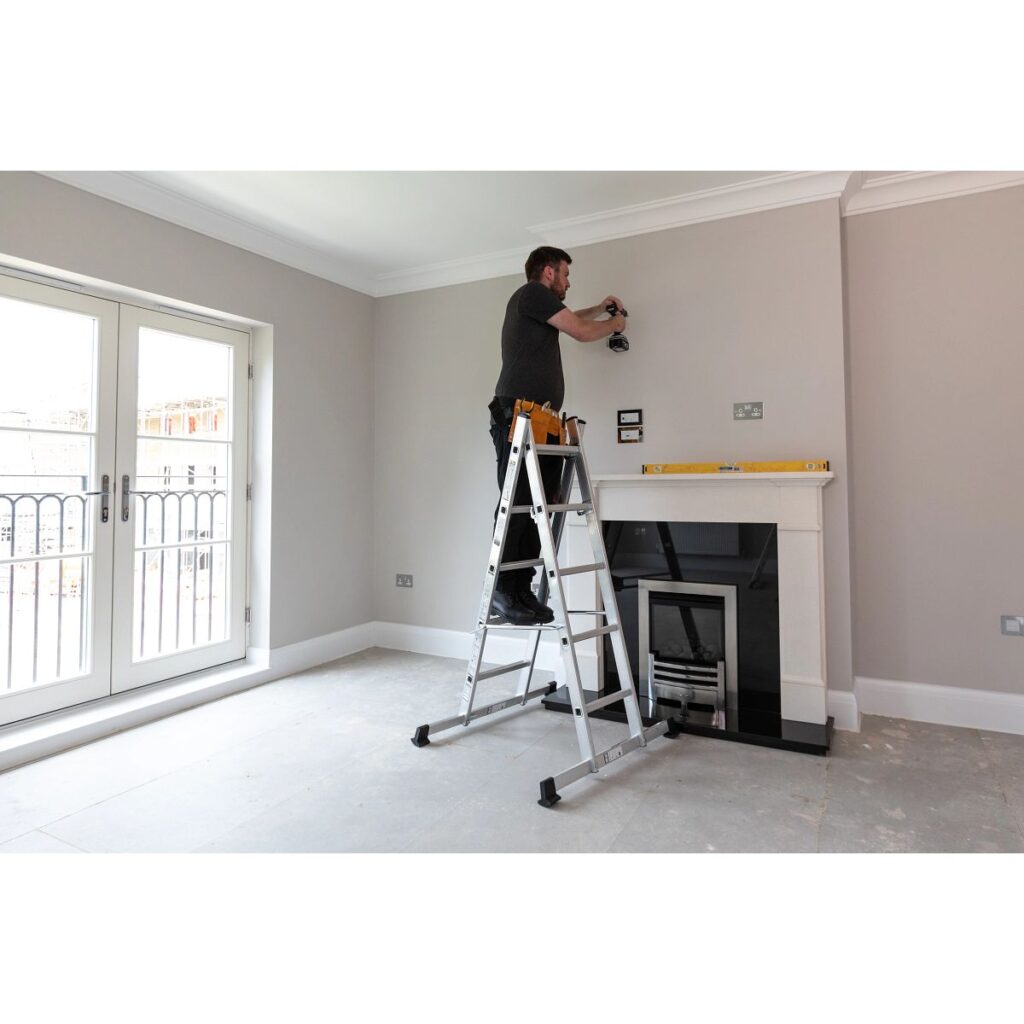 Werner 5 in 1 Combination Ladder with Platform - Ladders4Sale
