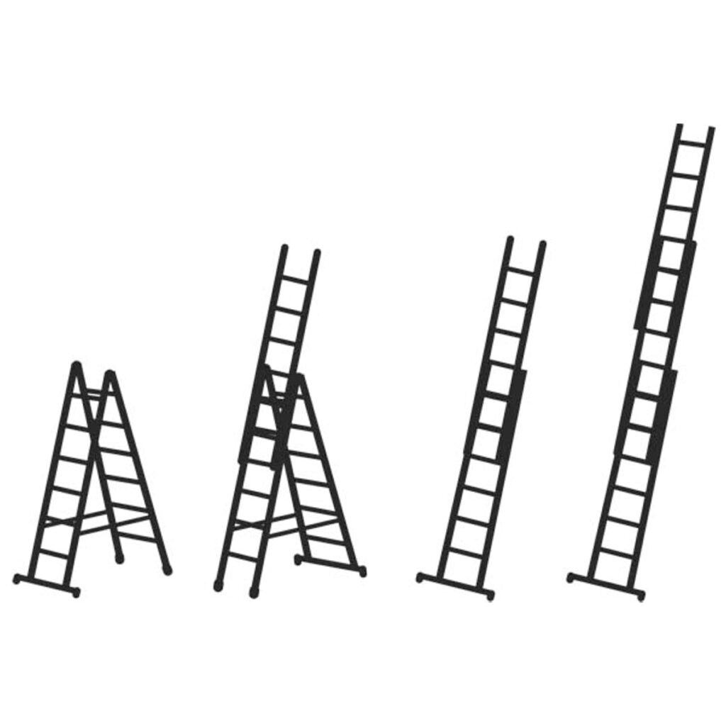 Zarges Skymaster Plus X Combination Ladder - Ladders4Sale