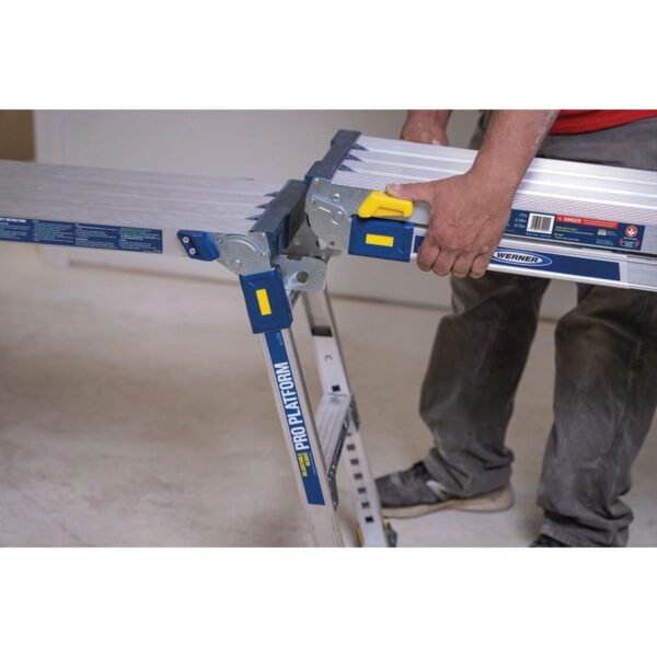 Werner 79024 Adjustable Height Linking Pro Work Platform - Ladders4Sale