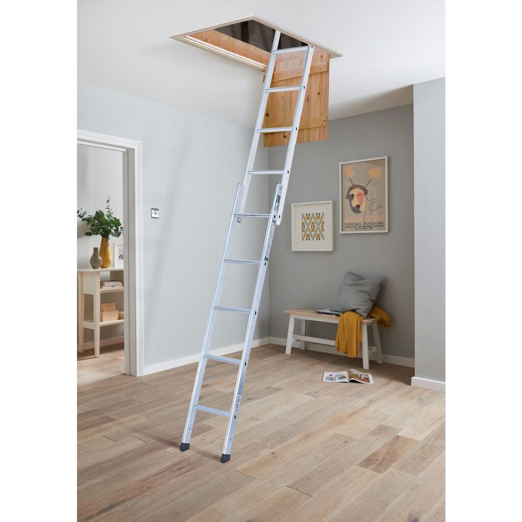 Werner Spacemaker 2 Section Loft Ladder - Ladders4Sale