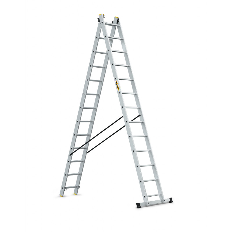 Drabest Aluminium Double Section Combination Ladders - Ladders4Sale