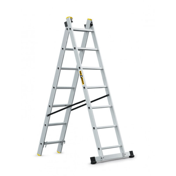 Drabest Aluminium Double Section Combination Ladders - Ladders4Sale