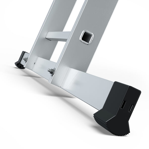 Aluminium Three Section Combination Ladders | Drabest