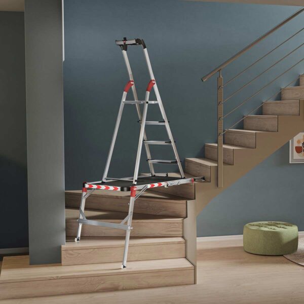 Hailo 9850-101 TP Plus 2 in 1 Stair and Work Platform - Ladders4Sale