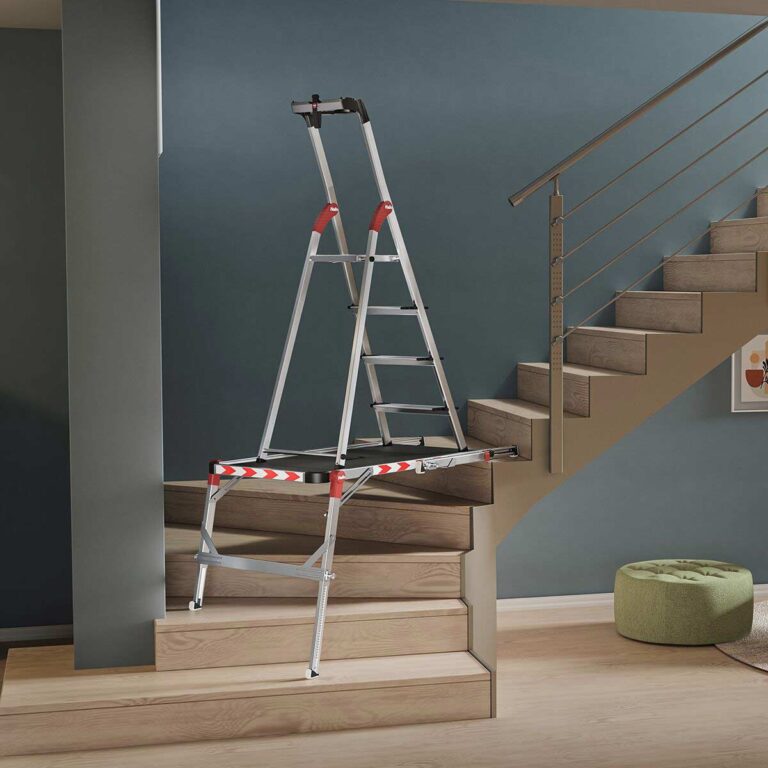 Hailo 9850-101 TP Plus 2 in 1 Stair and Work Platform - Ladders4Sale