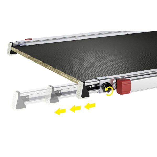 Hailo 9850-101 TP Plus 2 in 1 Stair and Work Platform - Ladders4Sale