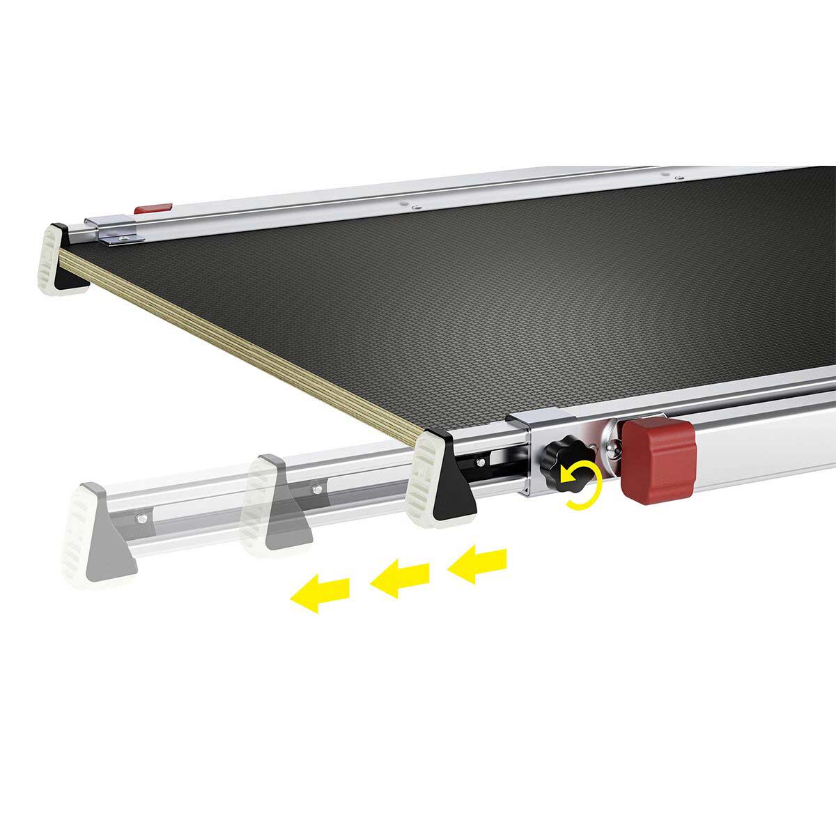Hailo 9850-101 TP Plus 2 in 1 Stair and Work Platform - Ladders4Sale