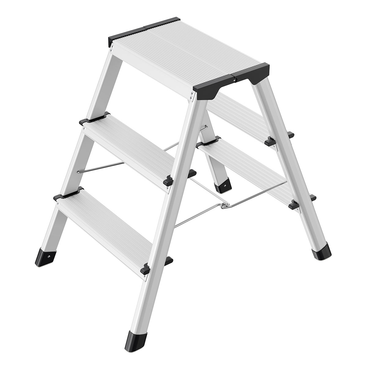 Hailo D60 Standardline Double Sided Folding Steps - Ladders4Sale