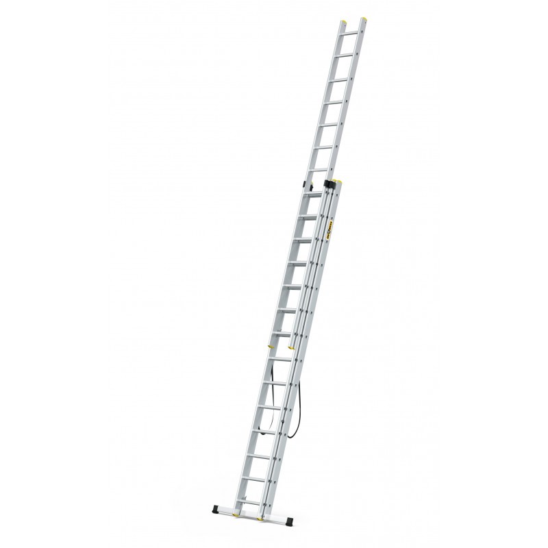 Aluminium Three Section Combination Ladders | Drabest