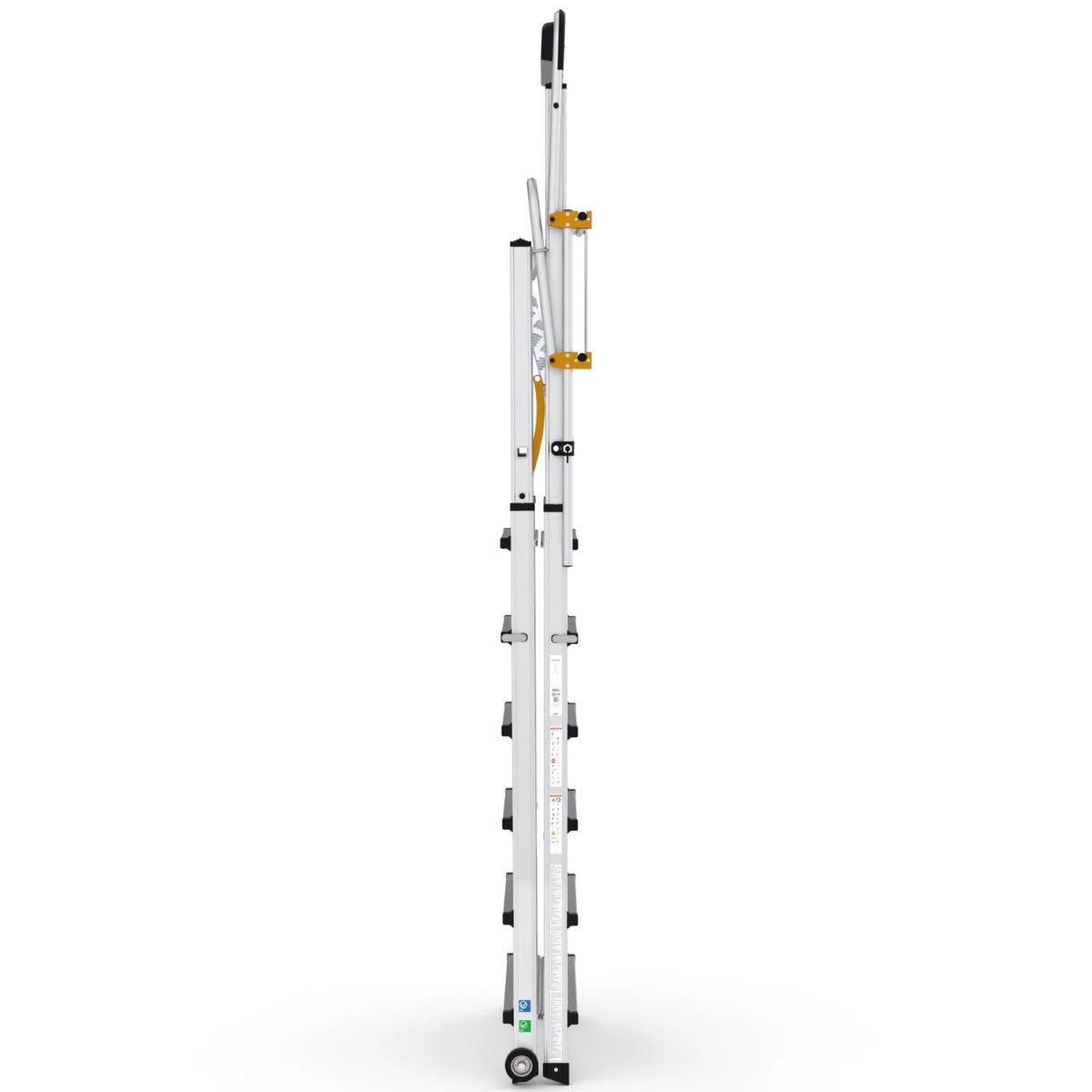 Climb It Folding Telescopic Ladder Large Platform Steps - Ladders4Sale