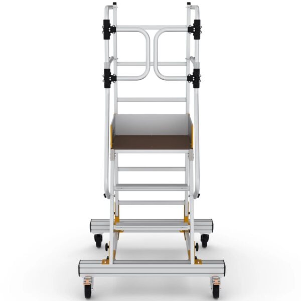 Climb It Mobile Steps with Safety Gate - Ladders4Sale