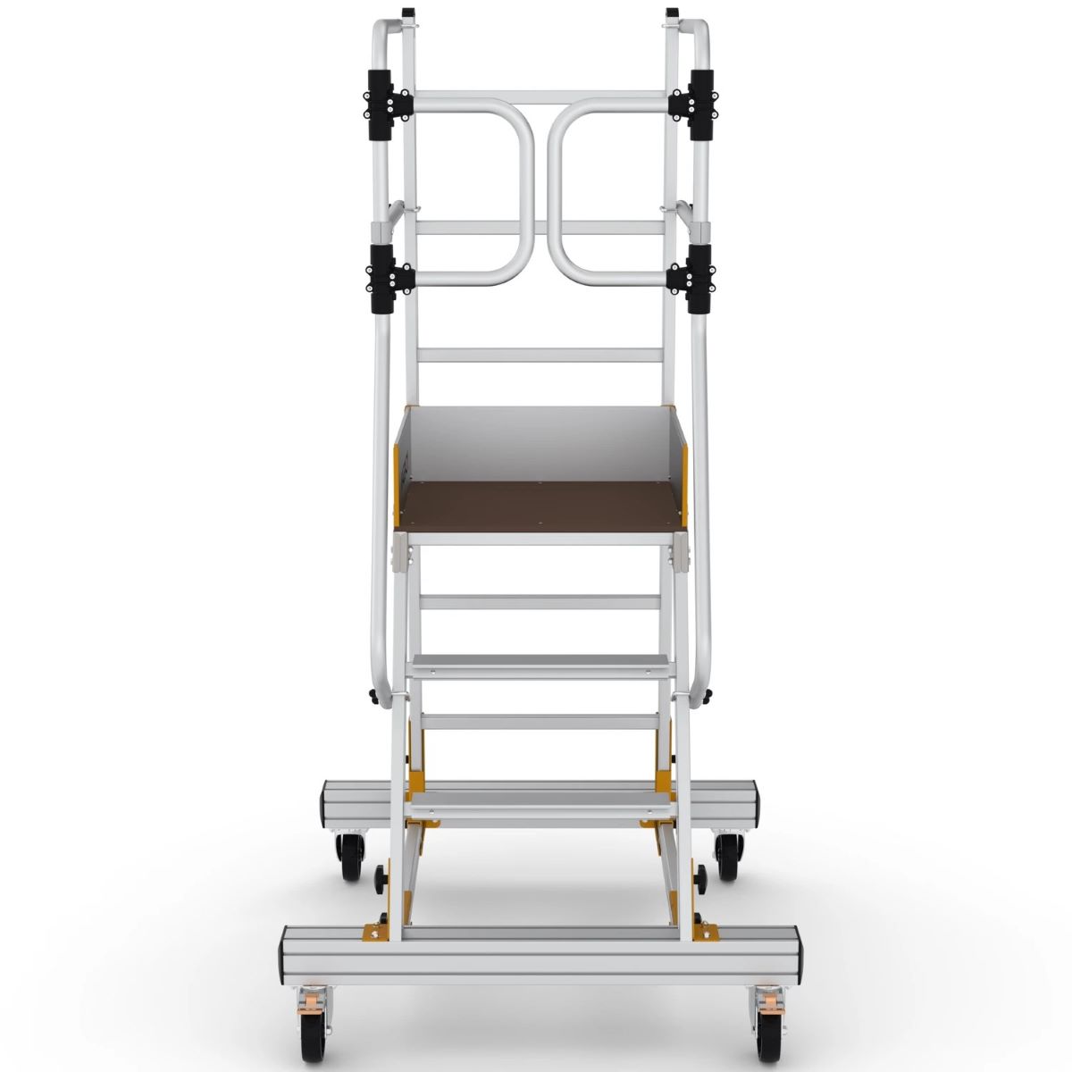 Climb It Mobile Steps with Safety Gate - Ladders4Sale