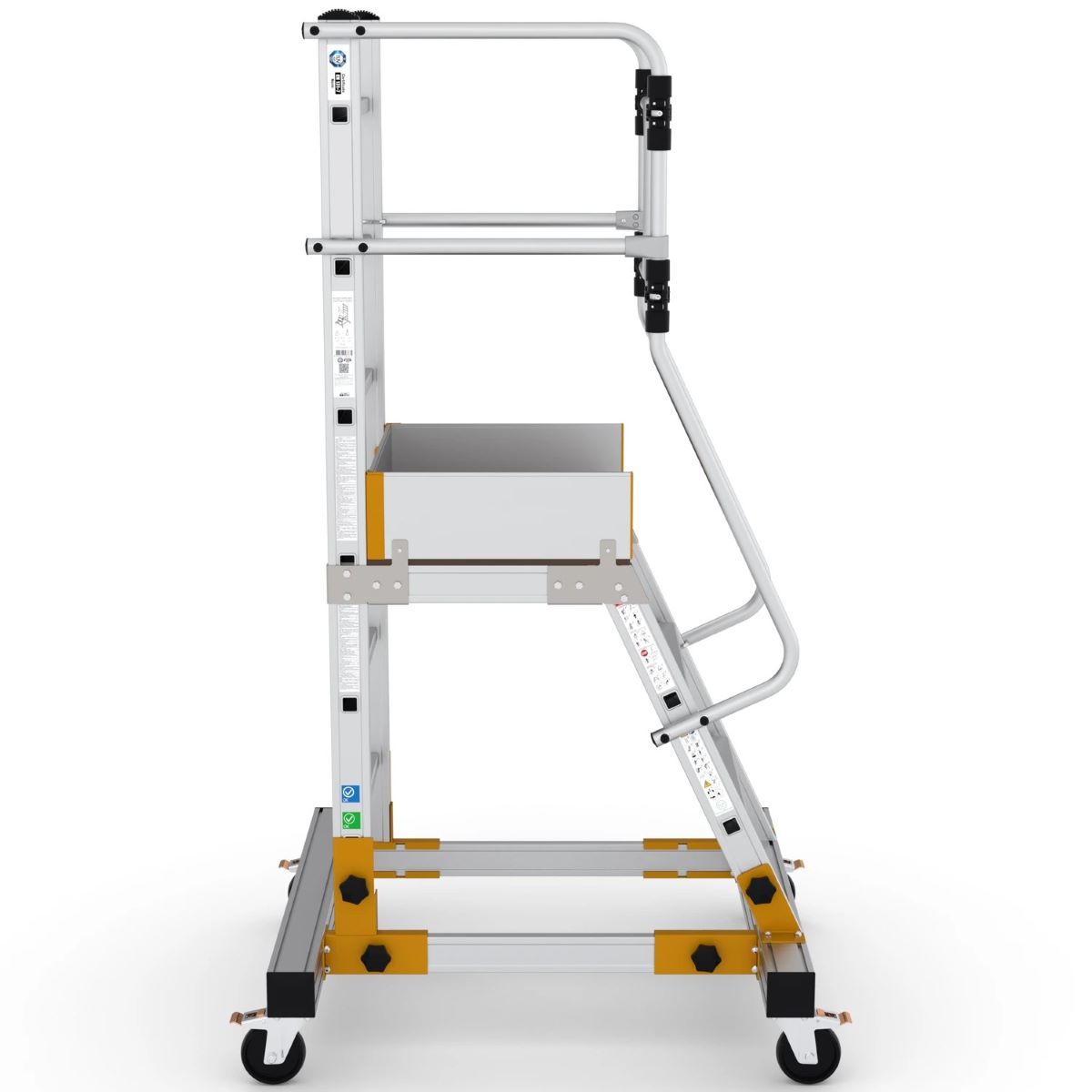 Climb It Mobile Steps with Safety Gate - Ladders4Sale
