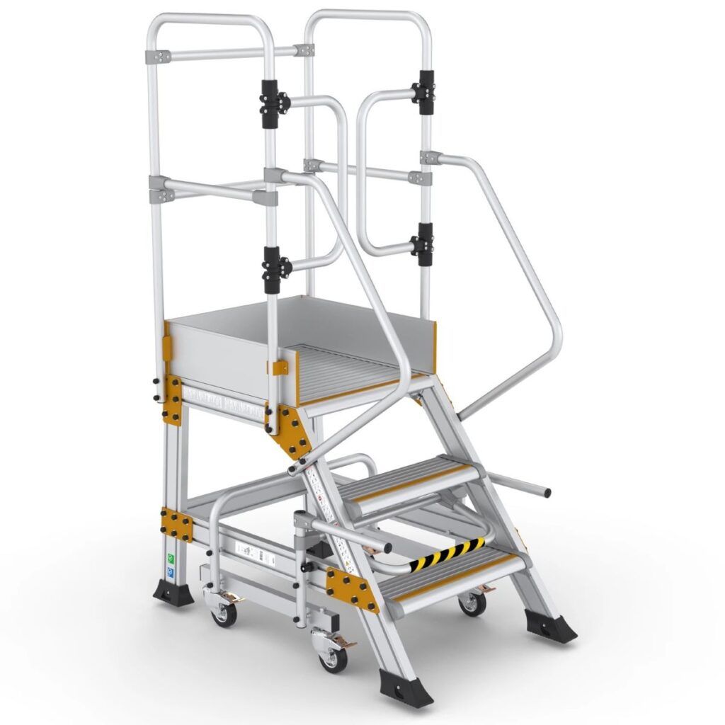 Climb It Safety Steps with Safety Lock - Ladders4Sale