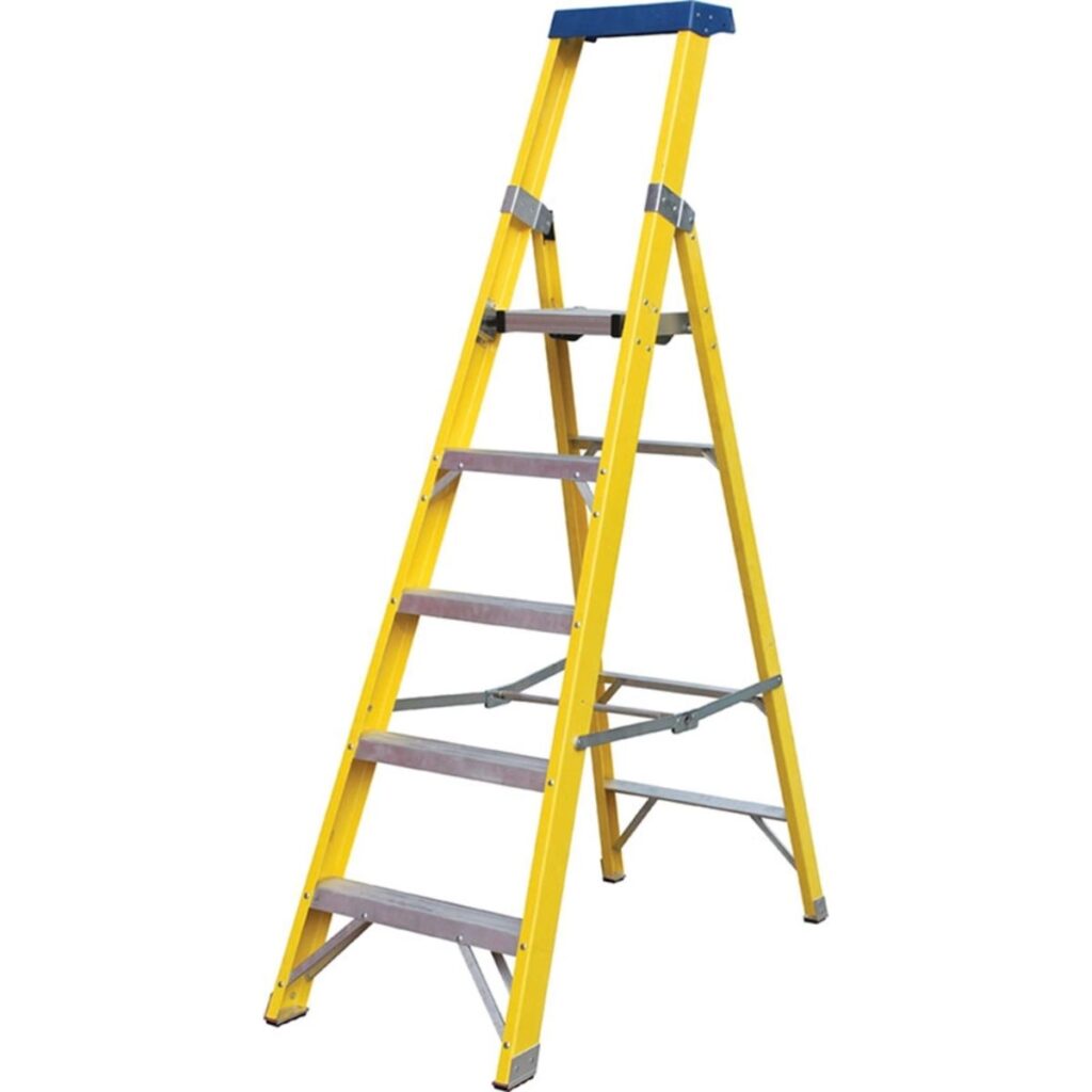 Zarges Fibreglass Platform Step Ladders - Ladders4Sale
