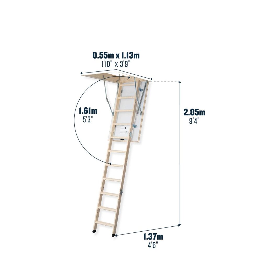 Werner Timberline Complete Timber Loft Access Kit - Ladders4Sale