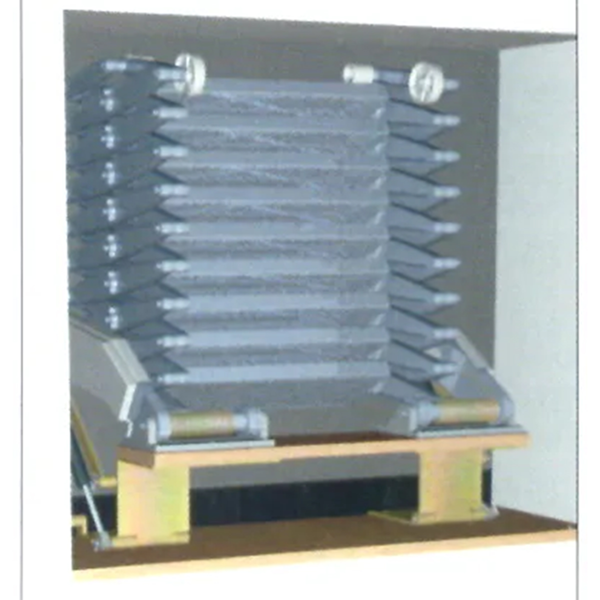 Columbus Junior Vertical Wall Concertina Ladder