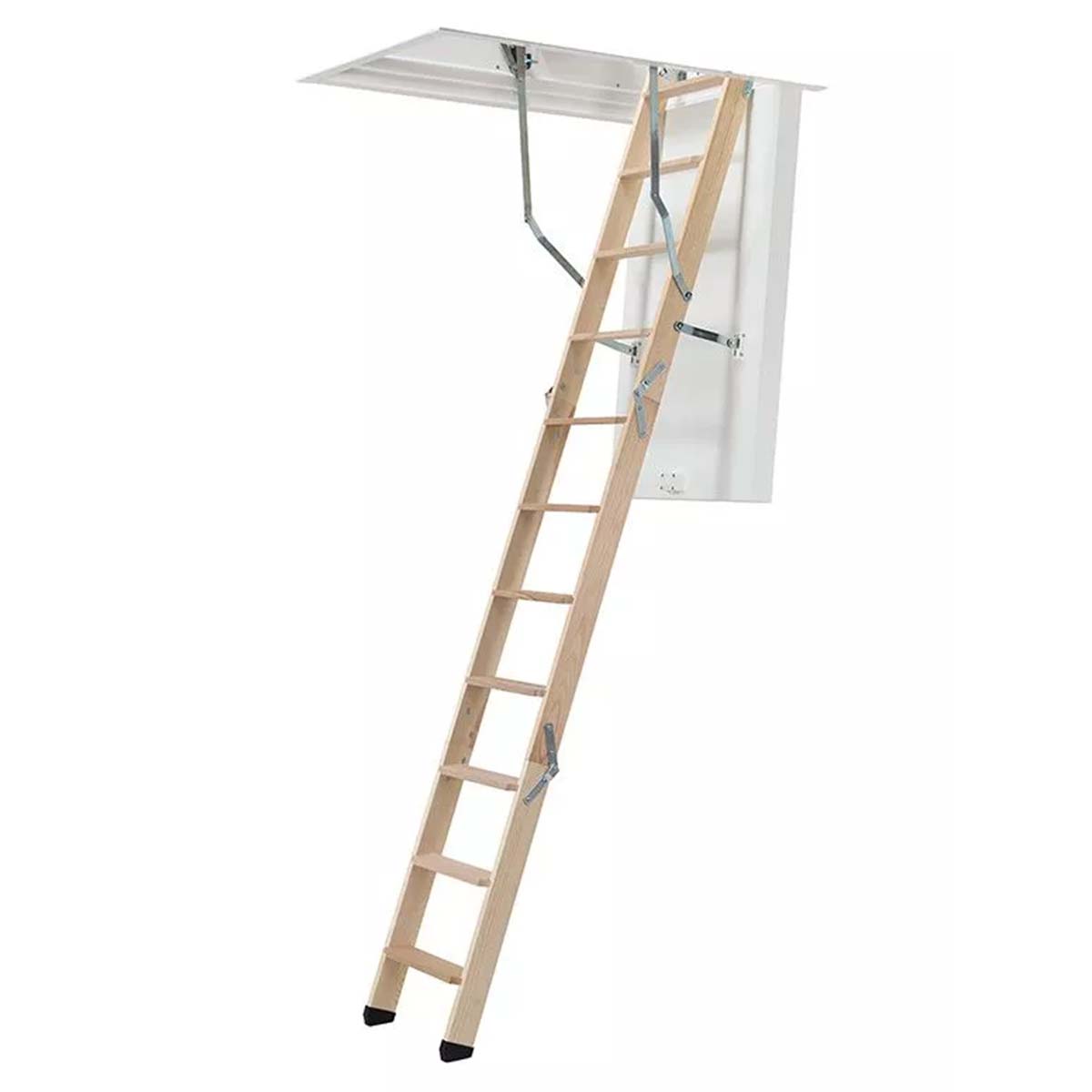 Dolle ClickFix 76G Mini Timber Folding Loft Ladders - Ladders4Sale