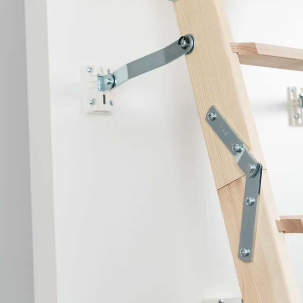 Dolle ClickFix 76G Mini Timber Folding Loft Ladders - Ladders4Sale