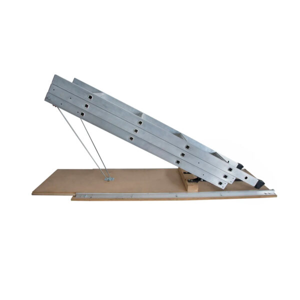 Loft Centre Mini Aluminium Sliding Vertical Carriage Ladder - Ladders4Sale