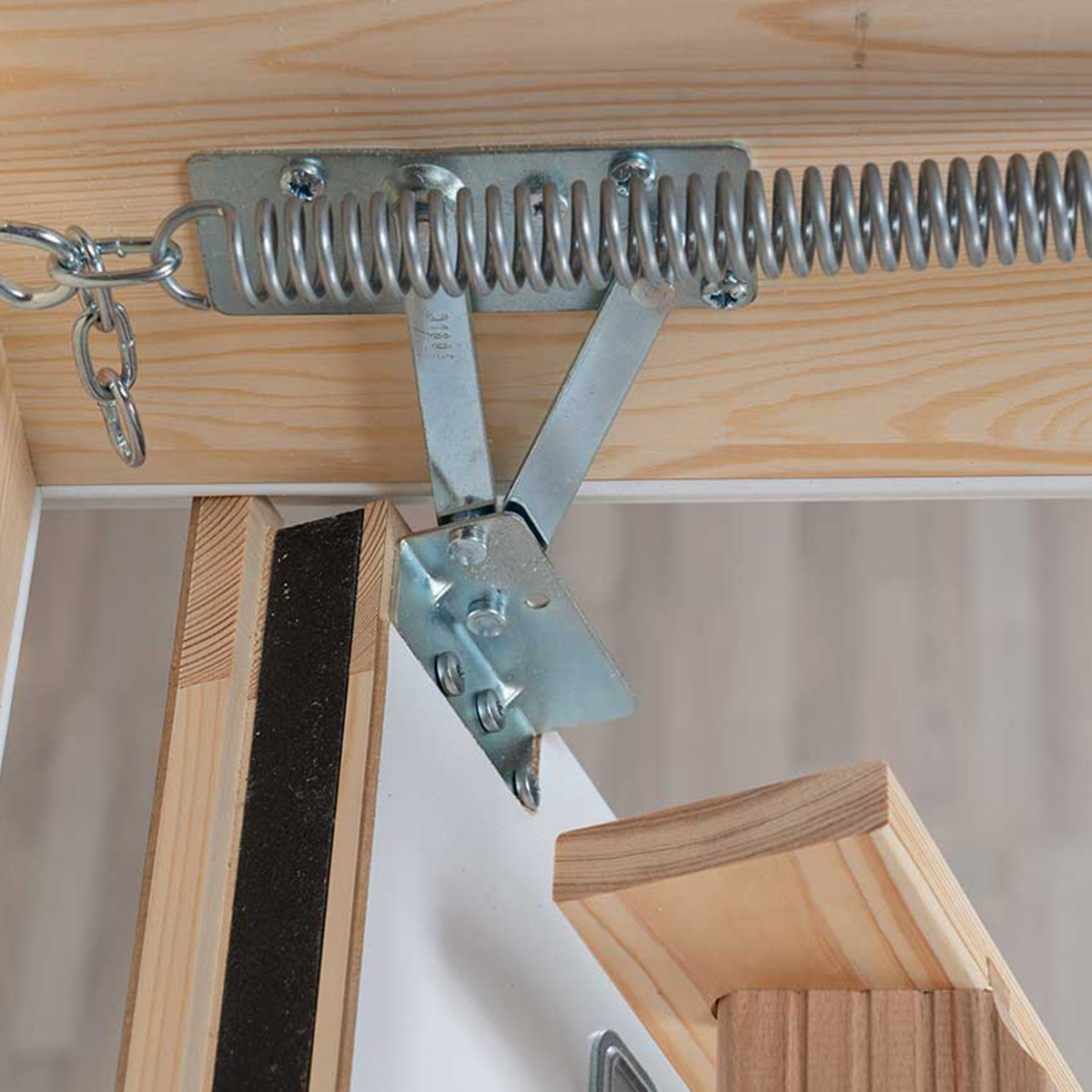 Dolle REI45 Fire Resistant Folding Loft Ladder