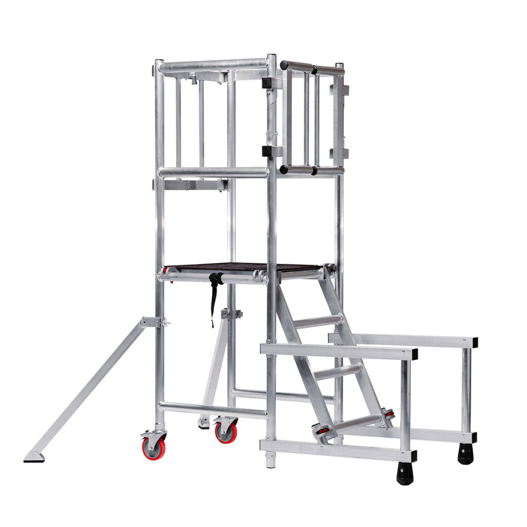 Aluminium Work Platforms - Steps & Podiums